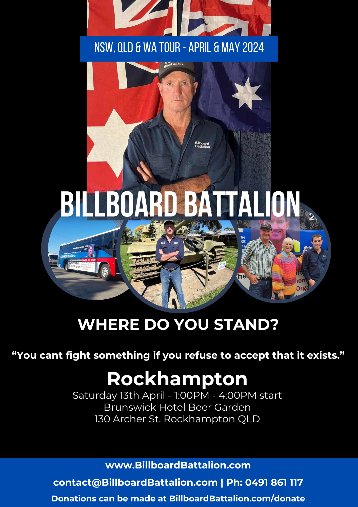 2024-04-13 – Rockhampton Event – Billboard Battalion